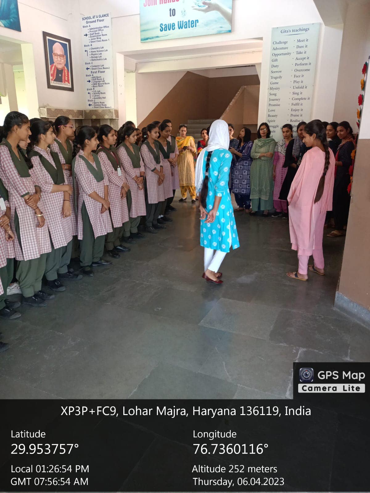 Road safety club organised a Nukkad Natak to aware students about road ...