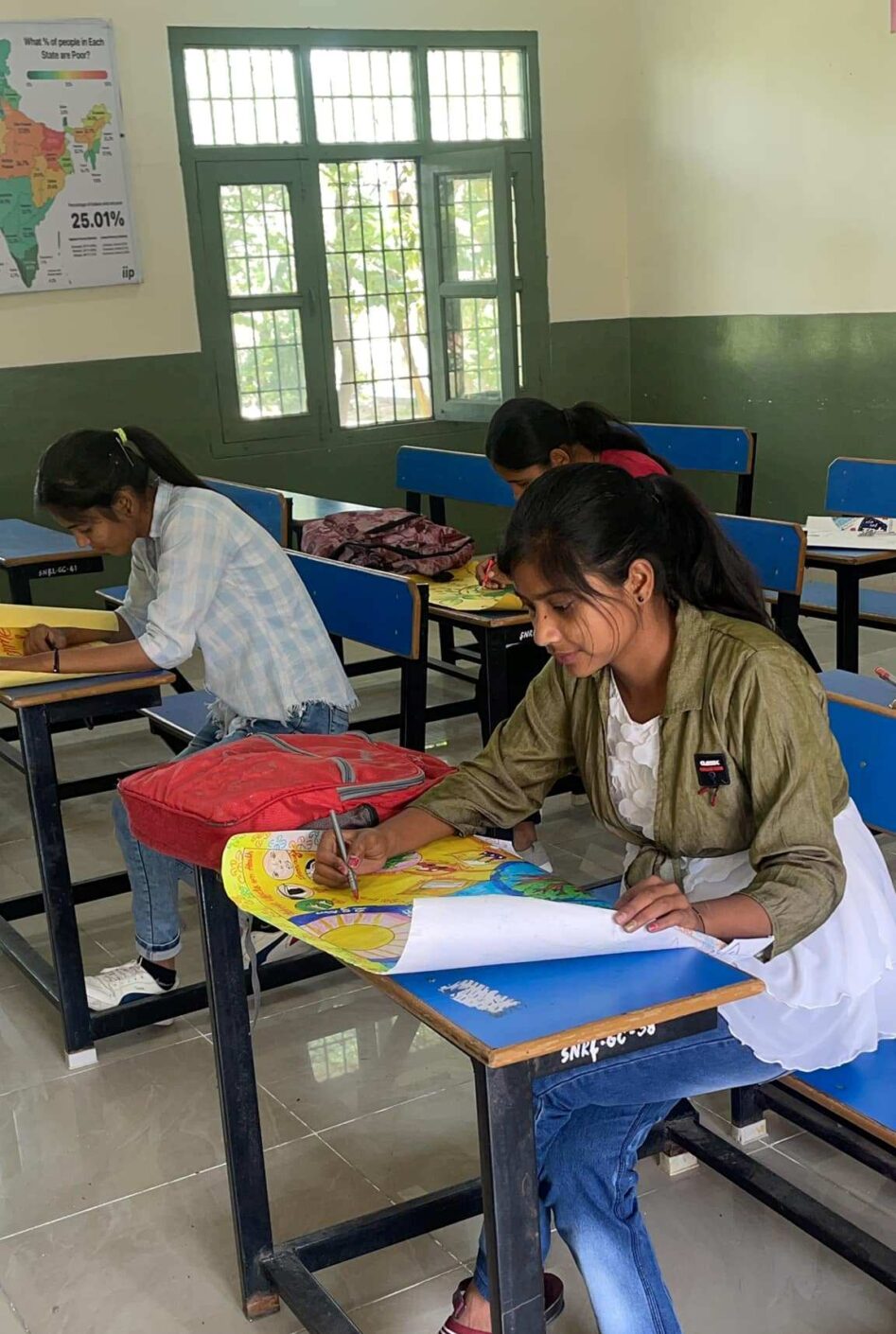 Poster Making competition was organised by Department of Economics on ...