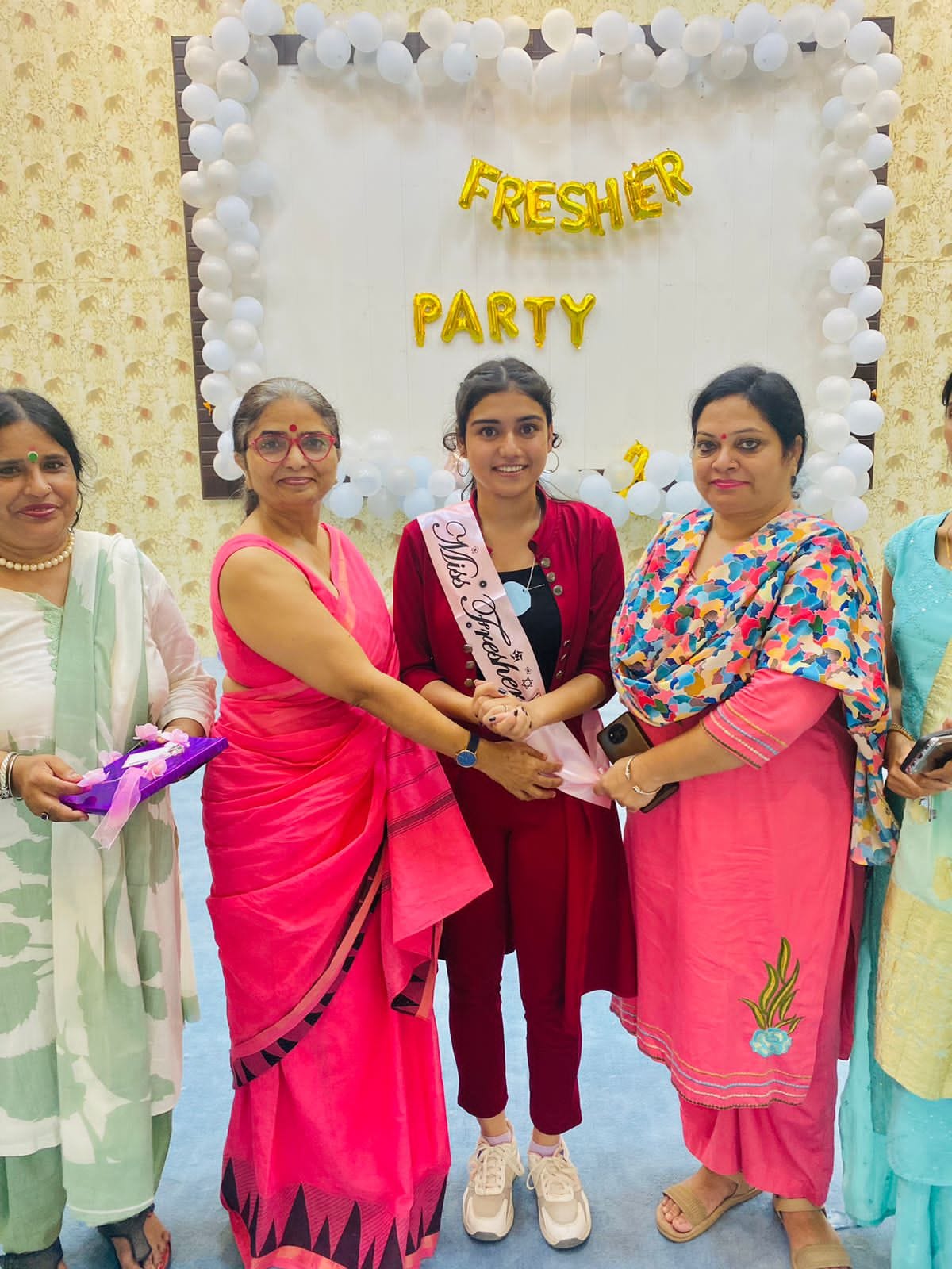 Fresher Party in college - Seth Navrang Rai Lohia Jairam Girls College